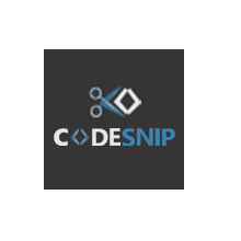 Codesnip - Increase your productivity » edgeaddons.com